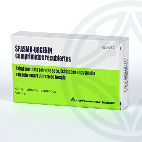 Spasmo Urgenin 40 grageas | Hiperplasia de Próstata | Farmacia Jiménez