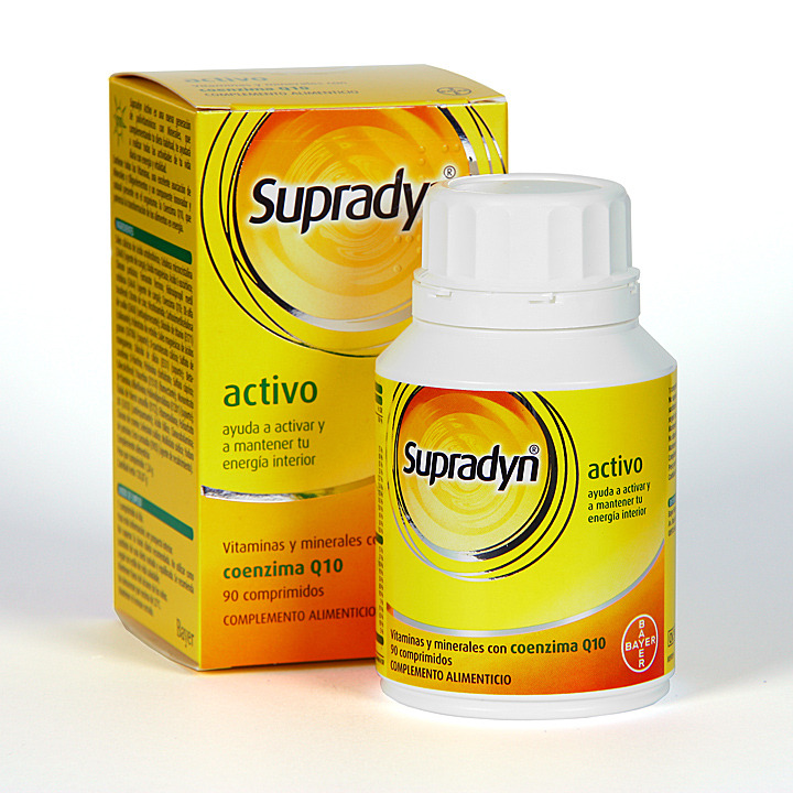 Supradyn Activo 90 comprimidos Jimémez | Farmacia Jiménez
