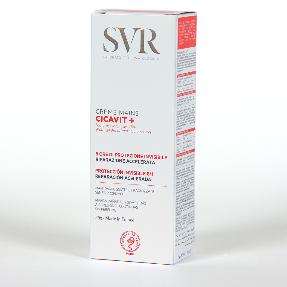 SVR Cicavit Crema manos 75ml | Farmacia Jiménez