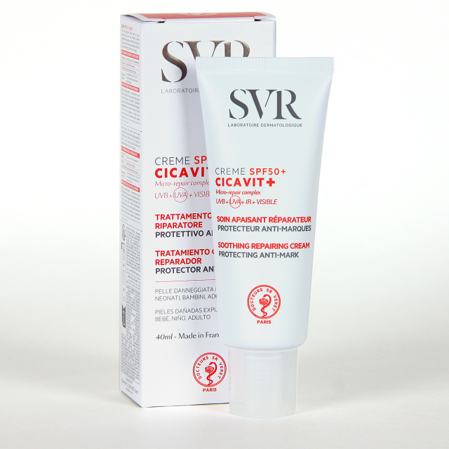 SVR Cicavit crema SPF50+ 40ml | Farmacia Jiménez