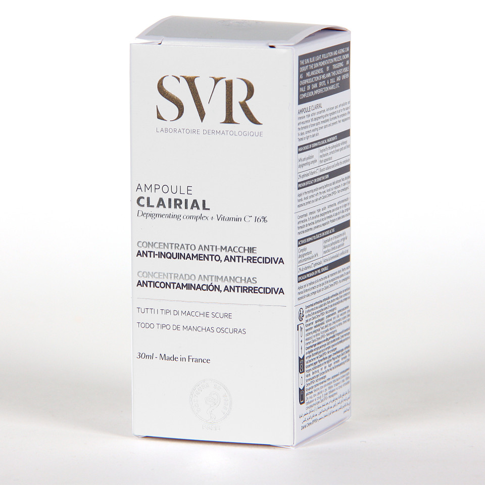 SVR Clairial Ampoule Antimanchas 30 ml | Farmacia Jiménez