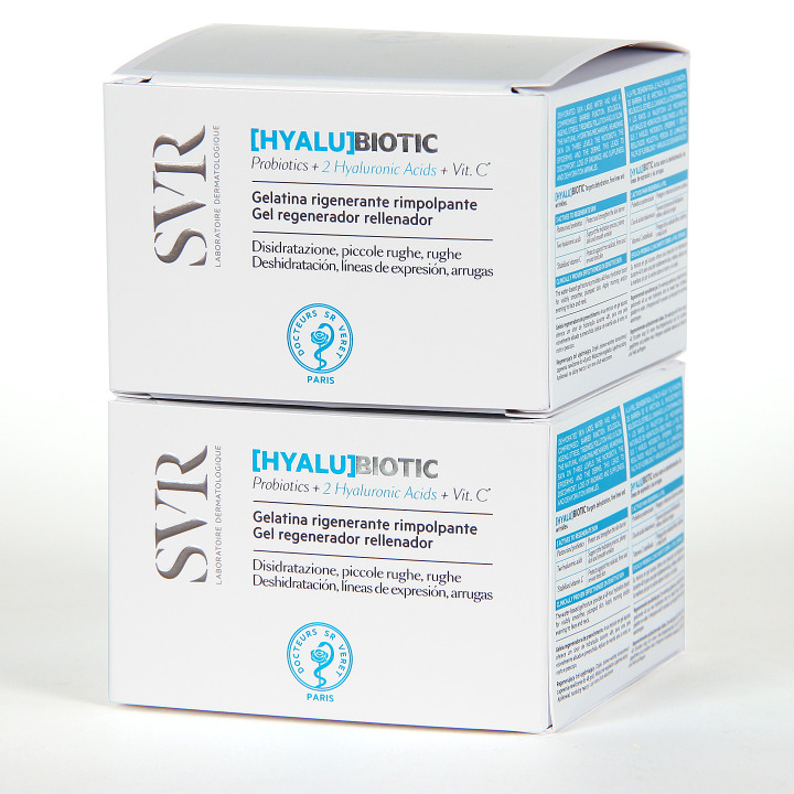 SVR PACK Duplo Hyalu Biotic Gel 20% Descuento | Farmacia Jiménez