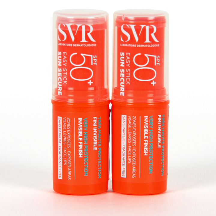 SVR PACK Duplo Sun Secure Easy Stick 15% Descuento | Farmacia Jiménez
