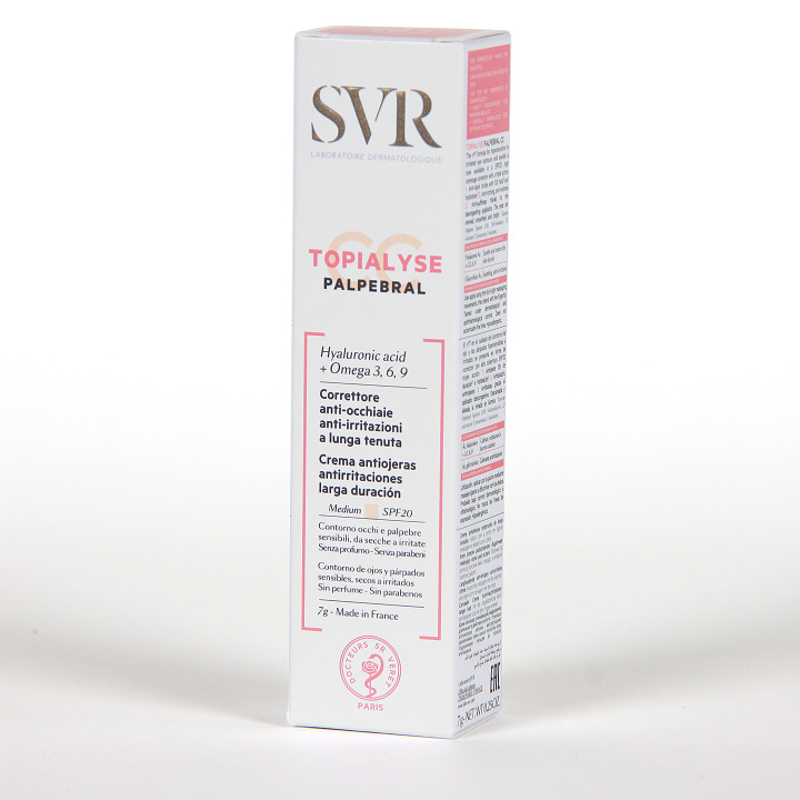 SVR Palpebral CC Medium SPF20 by Topialyse 7g | Farmacia Jiménez