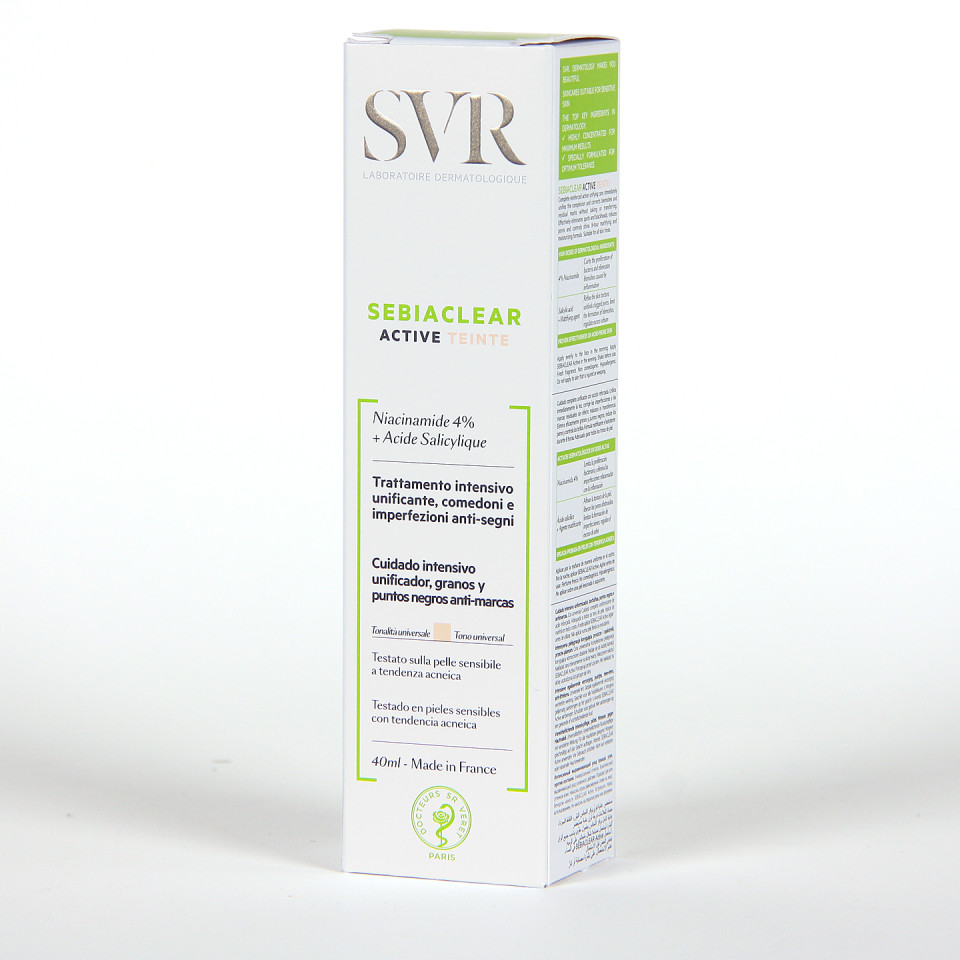SVR Sebiaclear Active Color 40 ml | Farmacia Jiménez