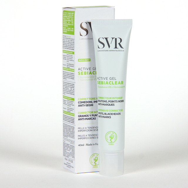 SVR Sebiaclear Active Gel 40 ml | Farmacia Jiménez