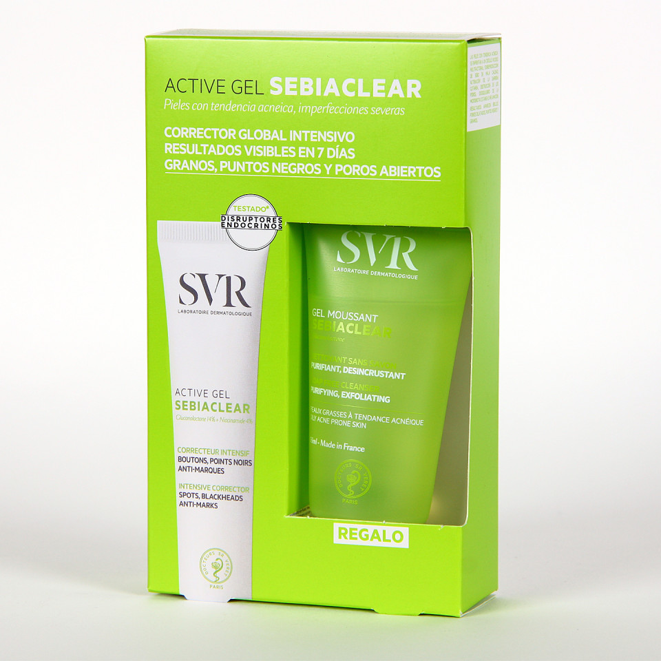 SVR Sebiaclear Active Gel 40 ml | Farmacia Jiménez