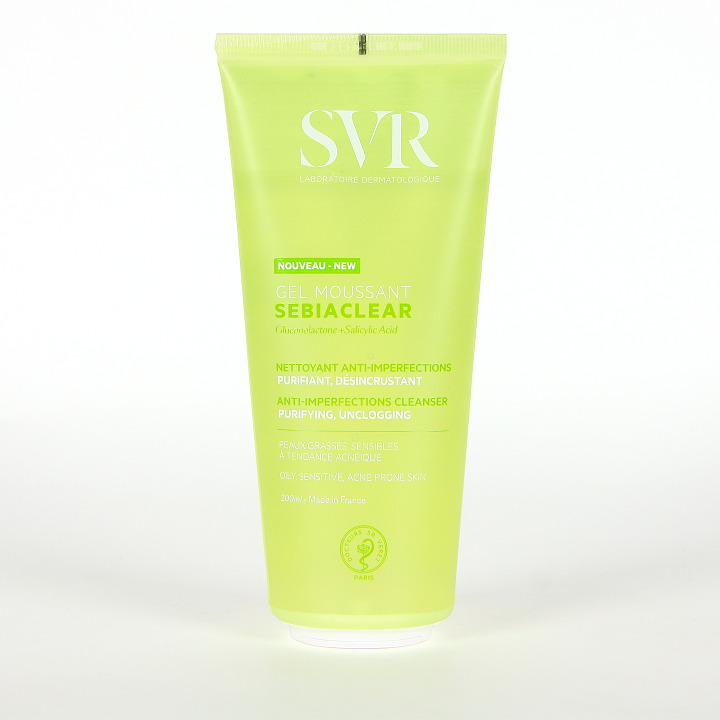 SVR Sebiaclear Gel Moussant 200ml | Farmacia Jiménez