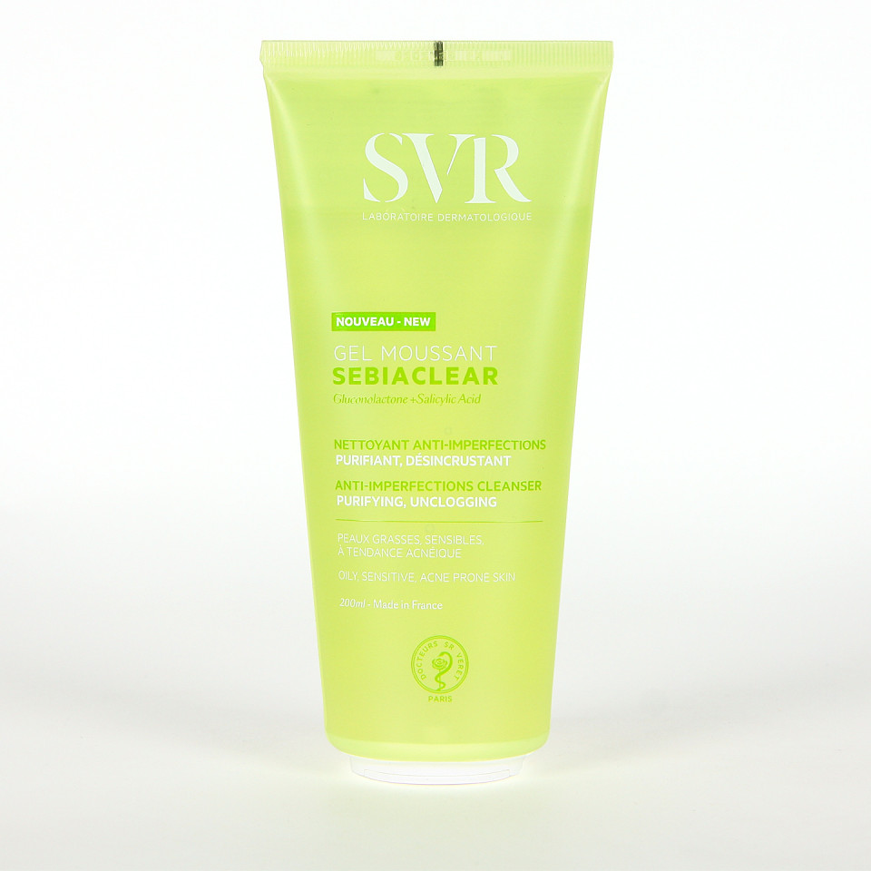 SVR Sebiaclear Gel Moussant 200ml | Farmacia Jiménez