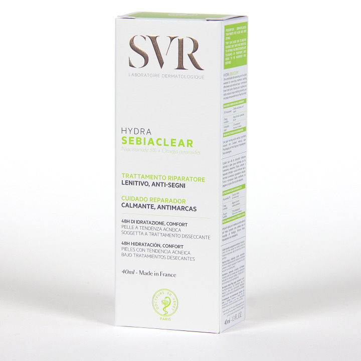 SVR Sebiaclear Hydra 40 ml | Farmacia Jiménez