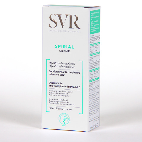 SVR Spirial Deo Crema 50ml | Farmacia Jiménez