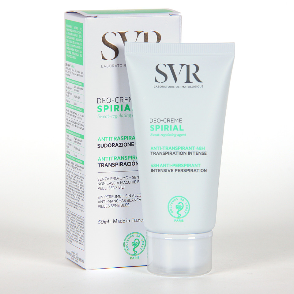 SVR Spirial Deo Crema 50ml | Farmacia Jiménez