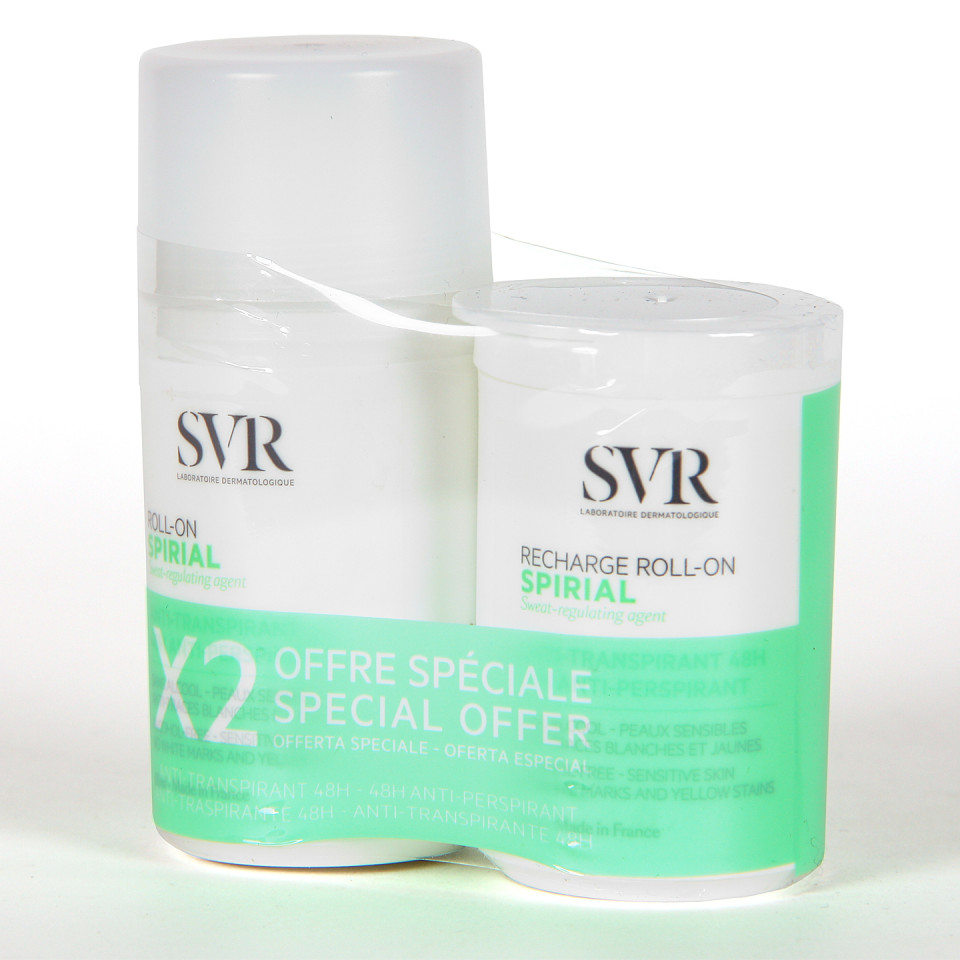 SVR Spirial Roll-on PACK Recarga Precio Especial | Farmacia Jiménez