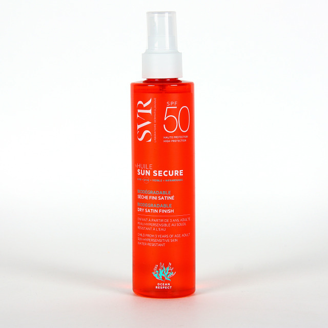 SVR Sun Secure Aceite Seco Spray SPF50 200ml | Farmacia Jiménez
