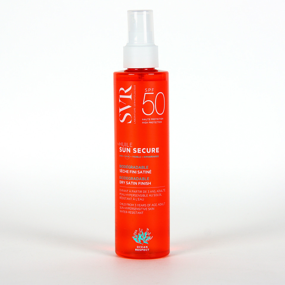 SVR Sun Secure Aceite Seco Spray SPF50 200ml | Farmacia Jiménez