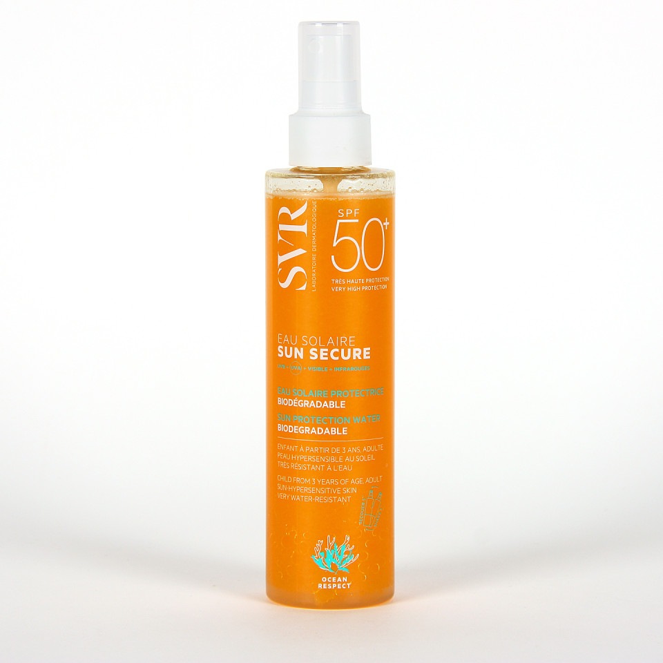SVR Sun Secure Agua Solar SPF50+ 200ml | Farmacia Jiménez