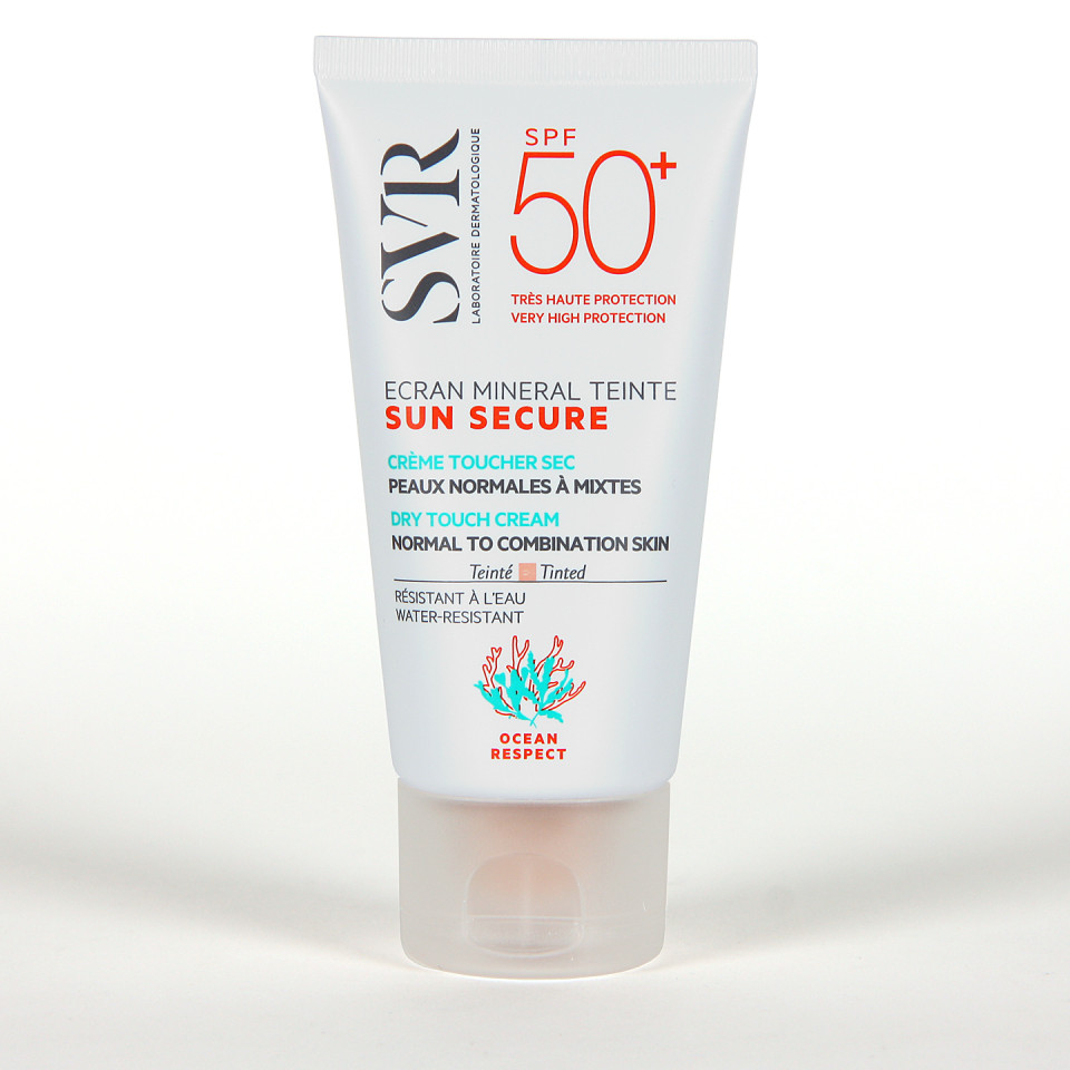 SVR Sun Secure Ecran Mineral Teinté SPF50 60ml | Farmacia Jiménez