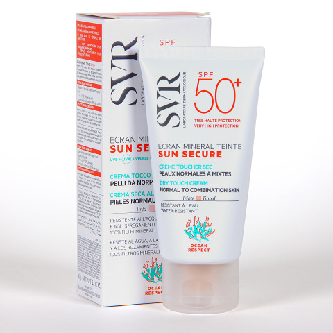 SVR Sun Secure Ecran Mineral Teinté SPF50 60ml | Farmacia Jiménez
