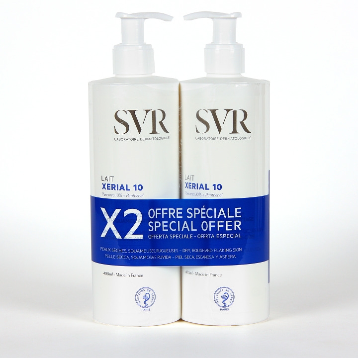 SVR Xerial 10 Leche Corporal 400ml PACK Duplo 40% en segunda unidad ...