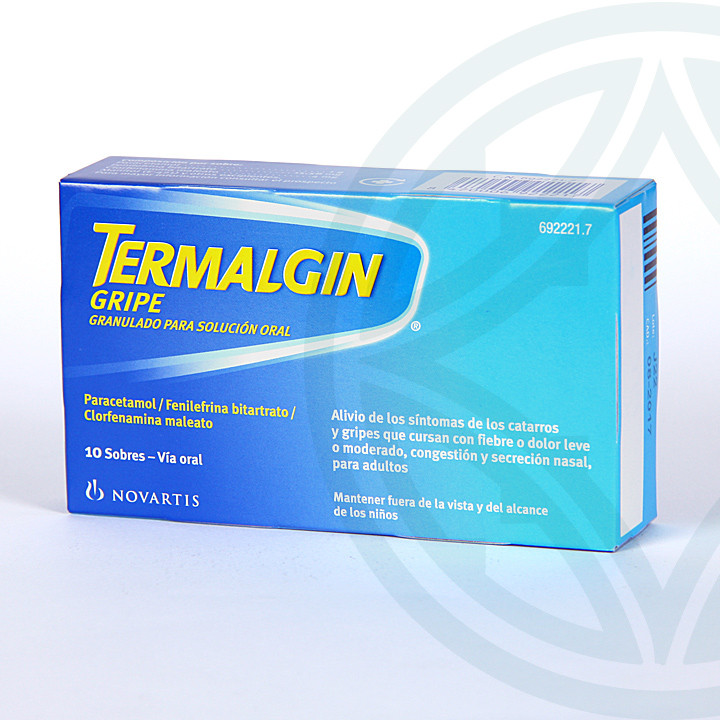 Termalgin Gripe 10 sobres | Antigripal | Farmacia Jiménez
