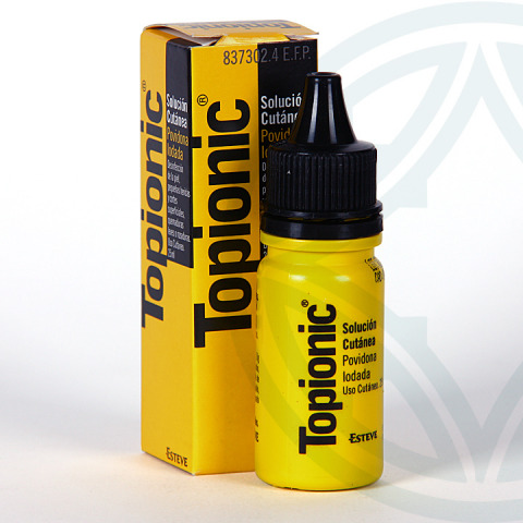 Topionic 10% solución tópica 25 ml | Povidona iodada | Farmacia Jiménez