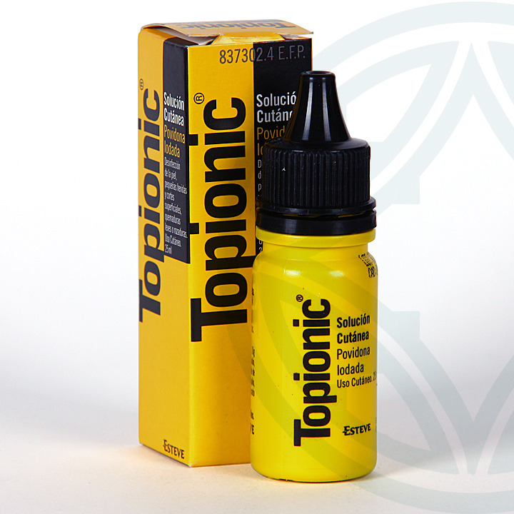 Topionic 10% solución tópica 25 ml | Povidona iodada | Farmacia Jiménez
