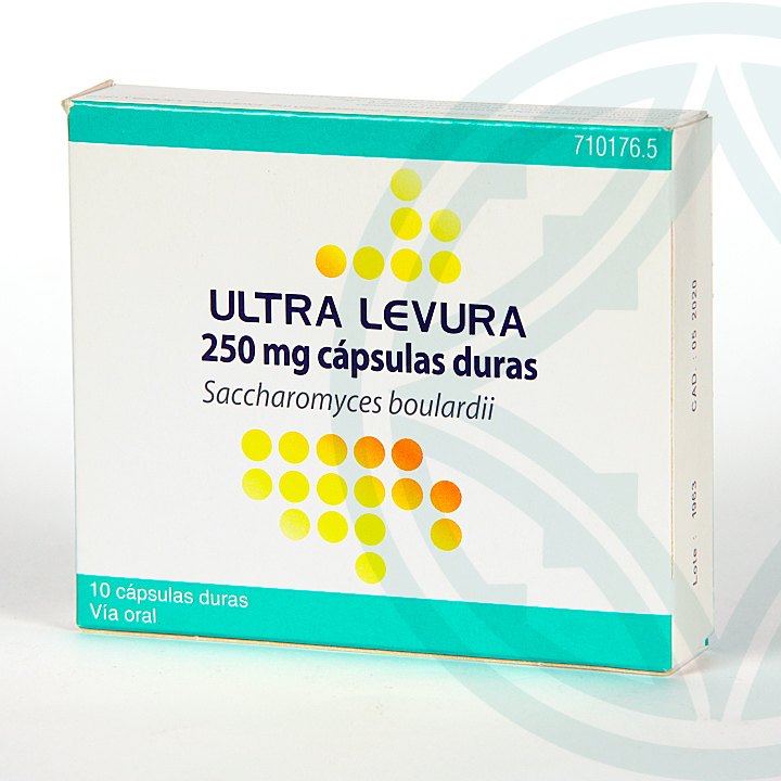 Ultra-Levura 250 mg 10 cápsulas | Diarrea | Farmacia Jiménez