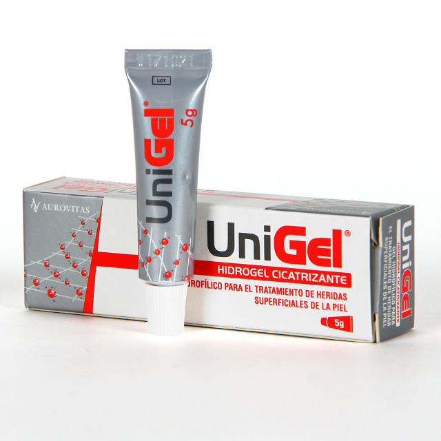 Unigel Gel Cicatrizante de Heridas 5 g | Farmacia Jiménez