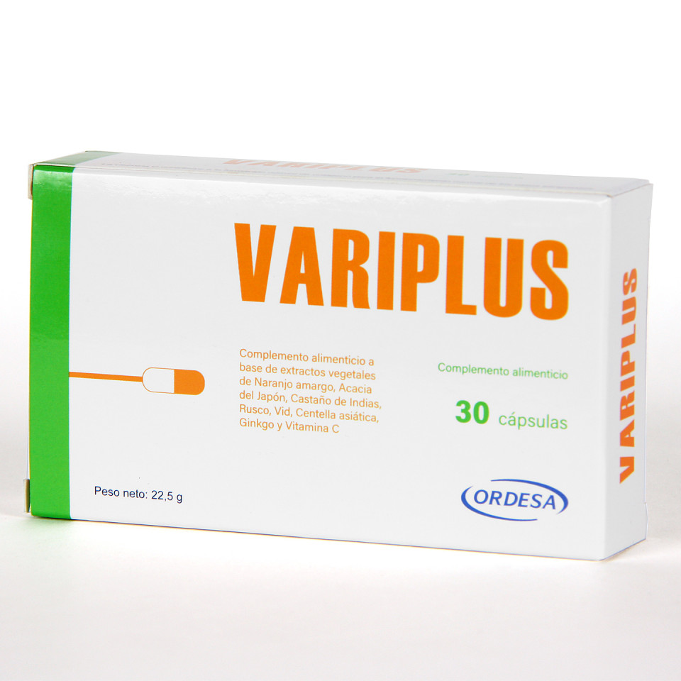 Variplus 30 cápsulas | Farmacia Jiménez