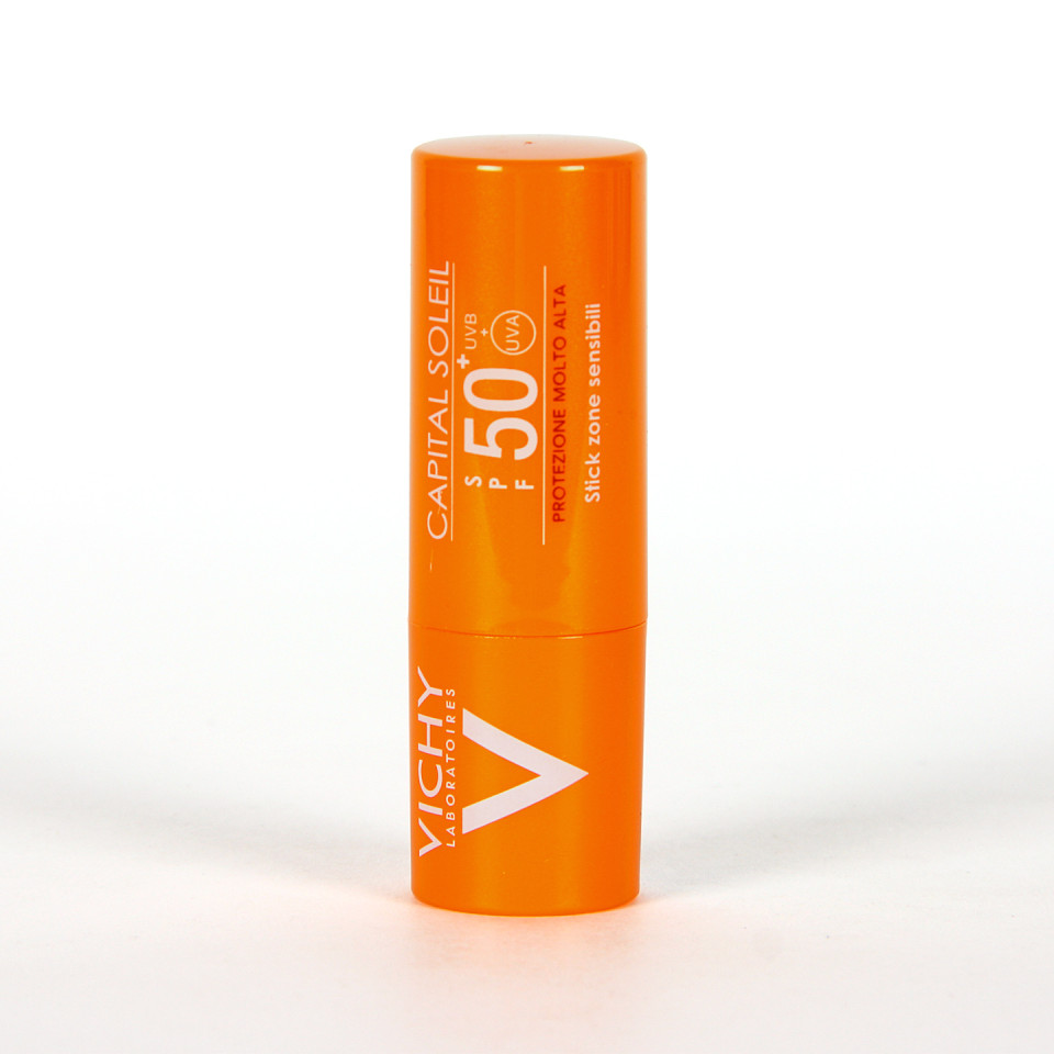 Vichy Capital Soleil Stick Zonas Sensibles SPF50+ | Farmacia Jiménez