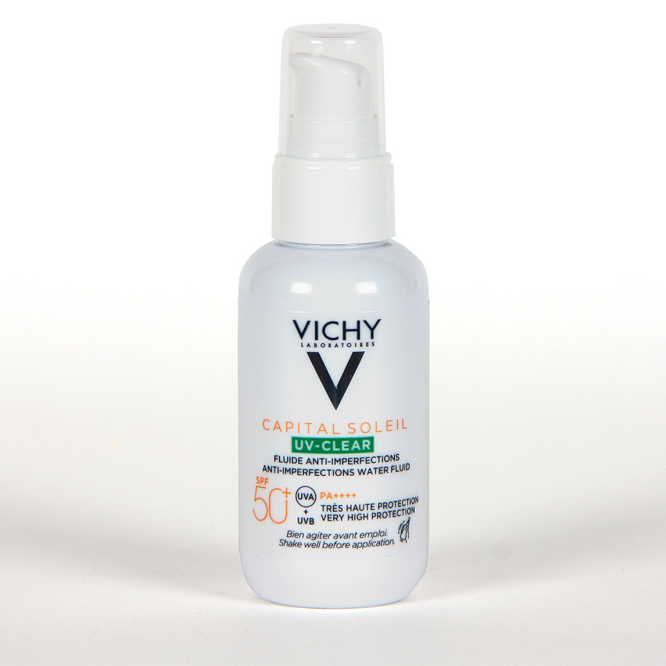Vichy Capital Soleil UV-Clear SPF 50 40ml | Farmacia Jiménez