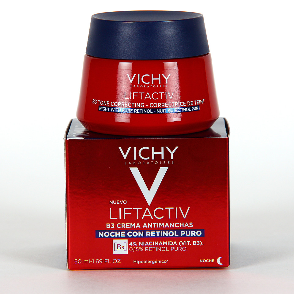 Vichy Liftactiv B3 Retinol puro Crema Noche 50ml | Farmacia Jiménez