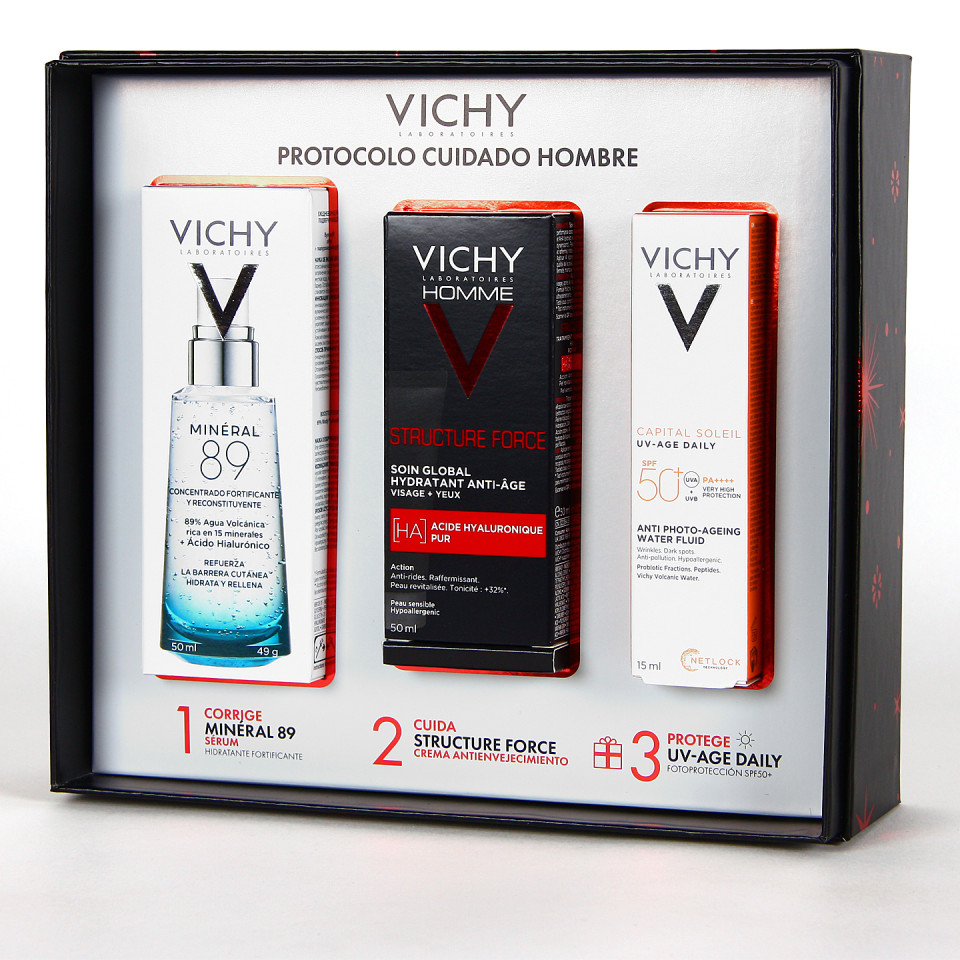 Vichy PACK 25% Descuento Protocolo Cuidado Hombre | Farmacia Jiménez