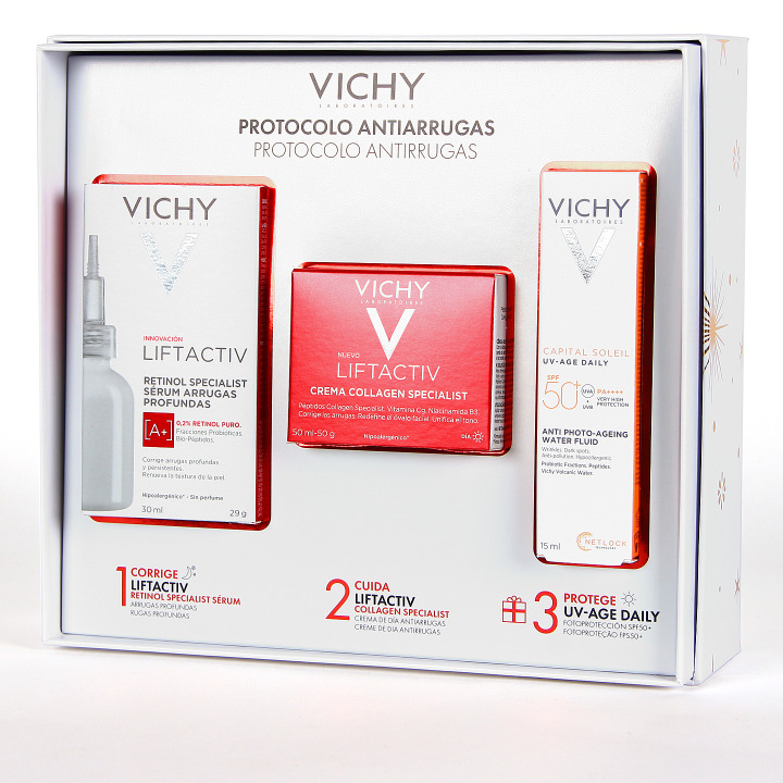 Vichy PACK Liftactiv 25% Descuento Protocolo Antiarrugas | Farmacia Jiménez