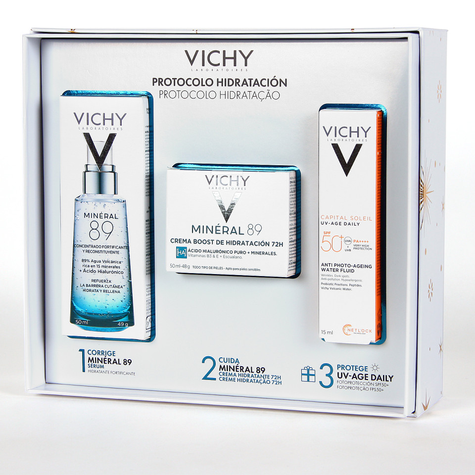 Vichy PACK Mineral 25% Descuento Protocolo Hidratación | Farmacia Jiménez
