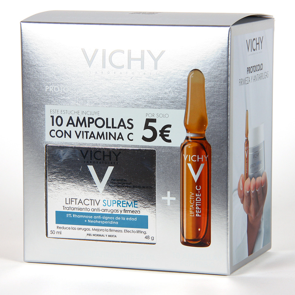 Vichy PACK Liftactiv Supreme Piel Normal y mixta Crema y Liftactiv ...