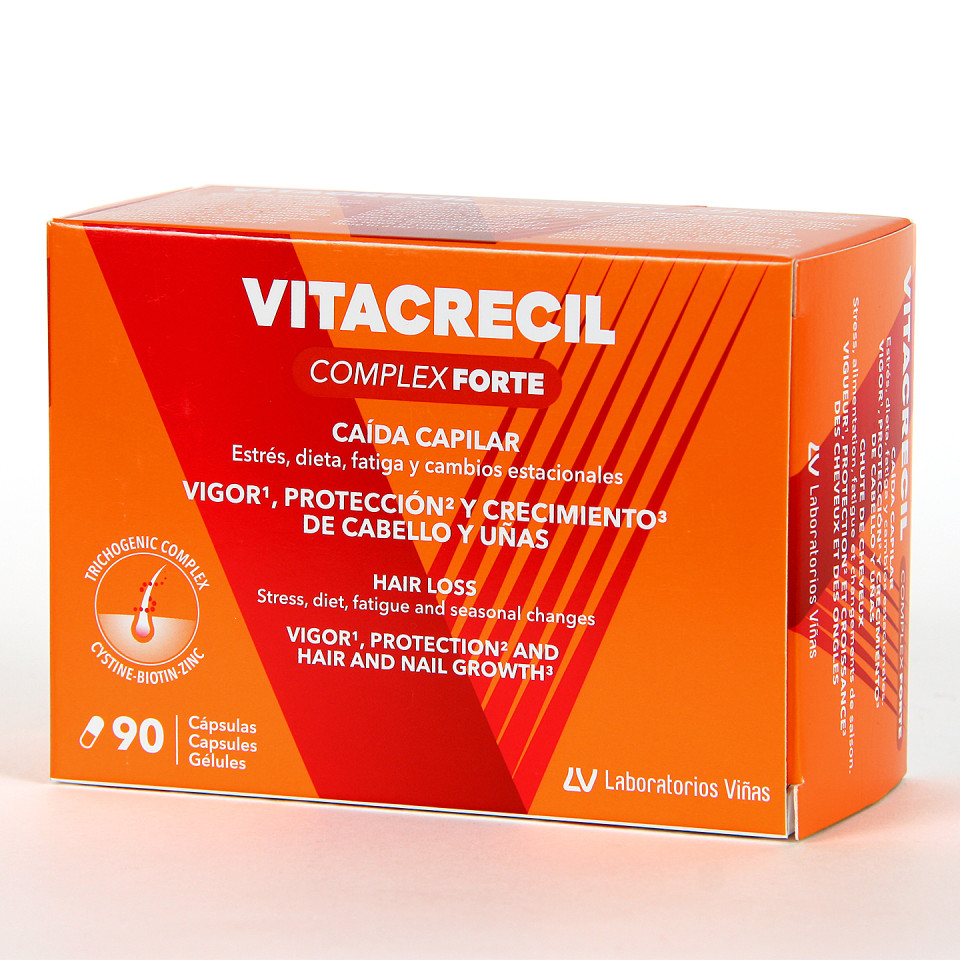 Vitacrecil Complex Forte 90 Cápsulas | Farmacia Jiménez