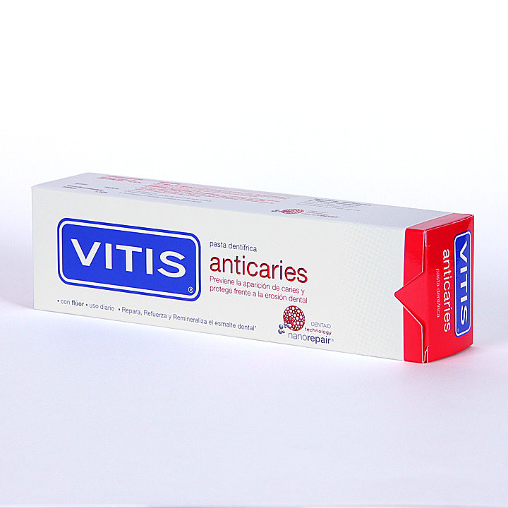 Vitis Anticaries pasta dentífrica 100 ml | Farmacia Jiménez