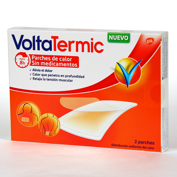 Voltatermic parches de calor rectangulares 2 unidades | Farmacia Jiménez
