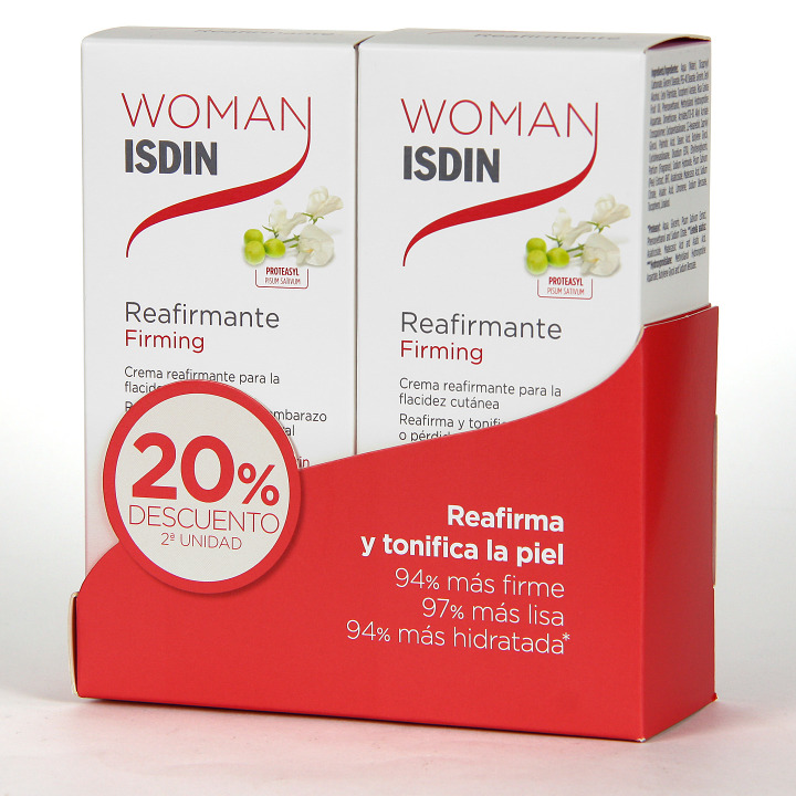 Woman Isdin Crema Reafirmante Corporal Pack Duplo | Farmacia Jiménez