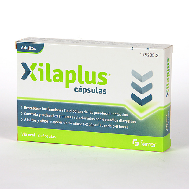 Xilaplus Antidiarreico 8 cápsulas | Farmacia Jiménez