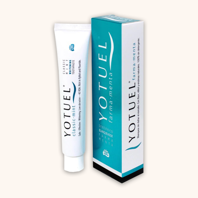 YOTUEL Farma Menta Dentífrico Blanqueador 50ml | Farmacia Jiménez