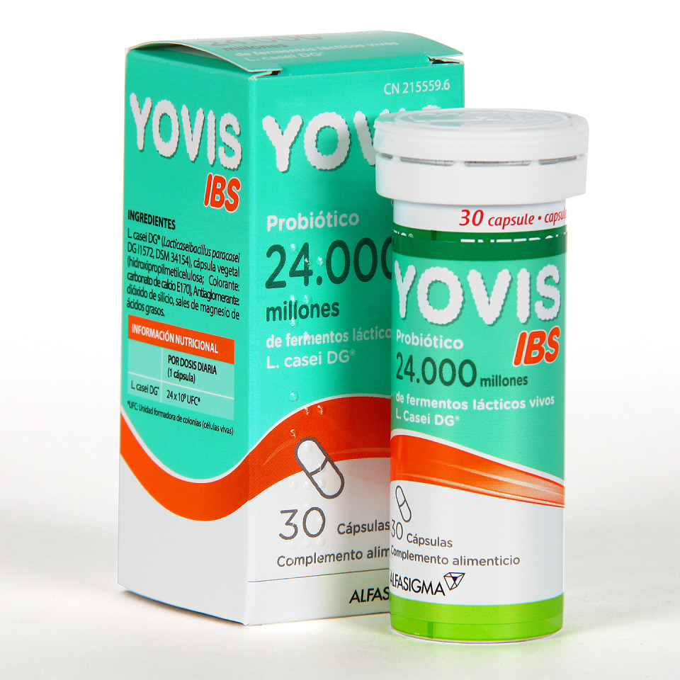 Yovis IBS 30 cápsulas | Farmacia Jiménez