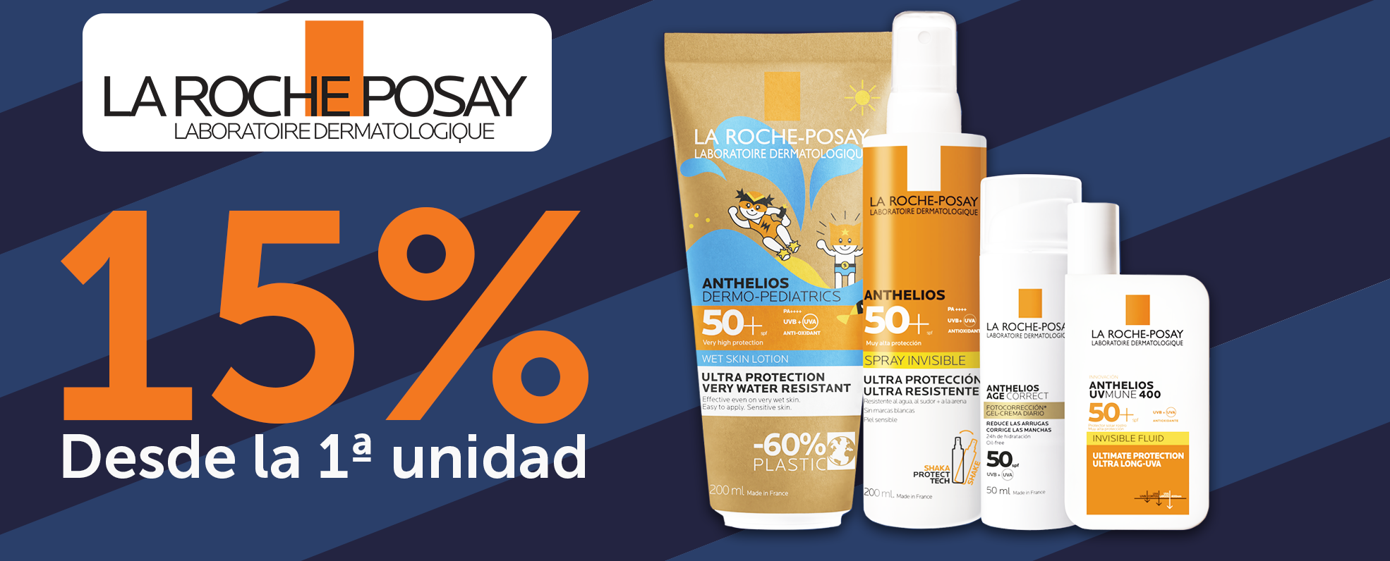 15 De Descuento En Toda La Protección Solar Anthelios Farmacia Jiménez